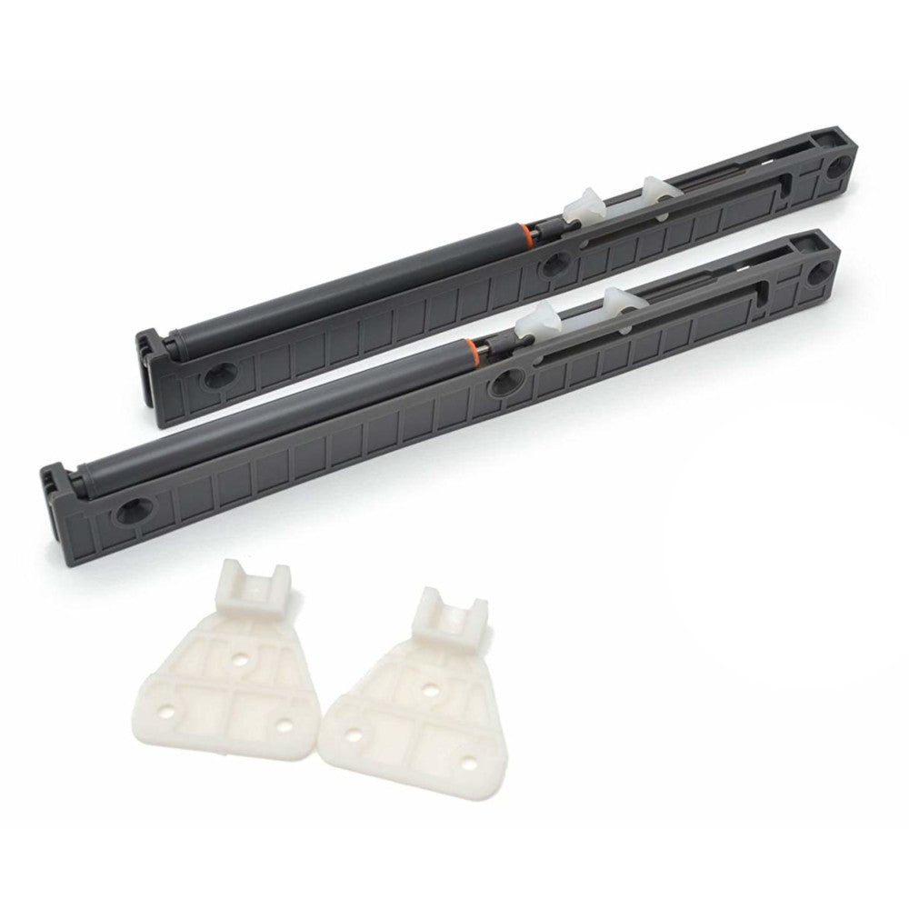 Retro Soft Close Drawer Adapter, 2 Pack, Grey – Express Kitchen Fittings
