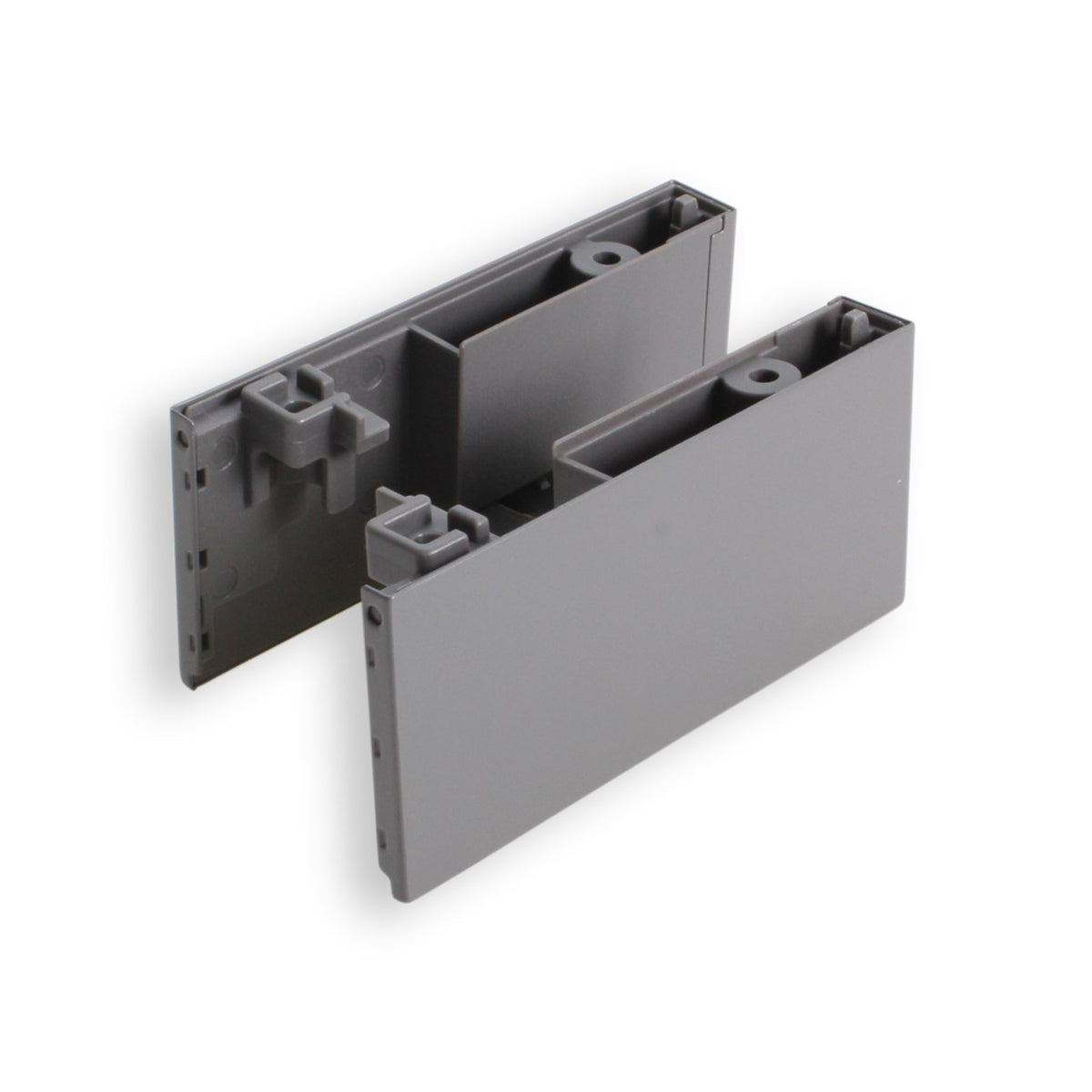 Twin Pro, Internal Front Clips for 126mm High Drawers, Dark Grey ...